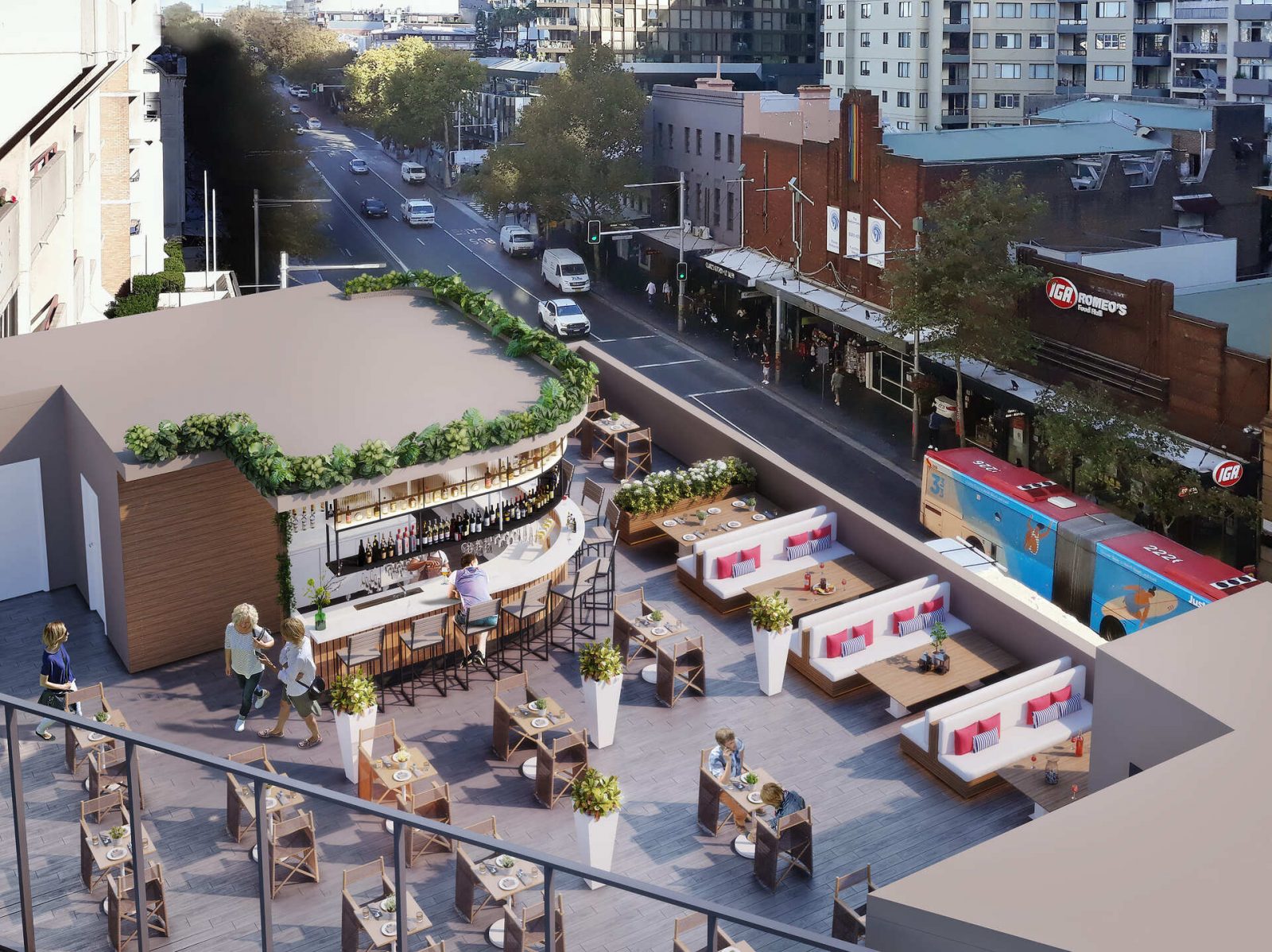 Previous Work | Oxford Street Rooftop Bar | Sydney